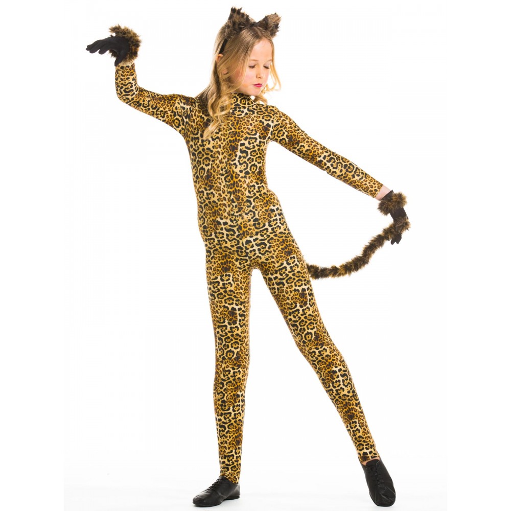 1st Position Keyhole Back Animal Print Catsuit - Free UK Delivery ...